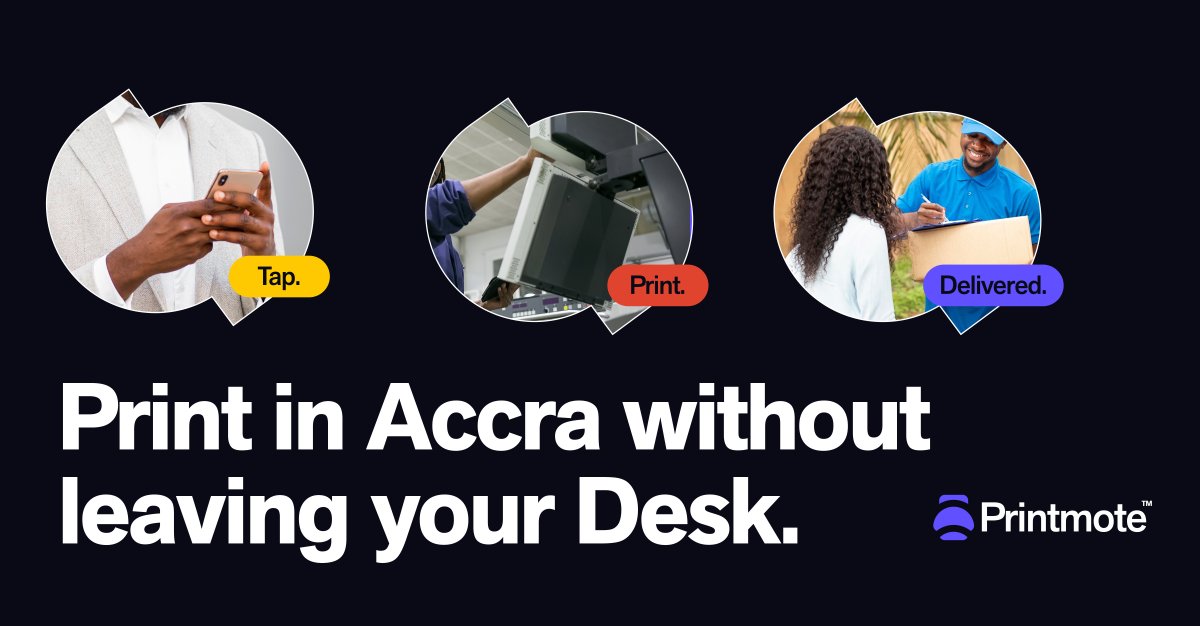 Printmote - Print in Accra without leaving your Desk